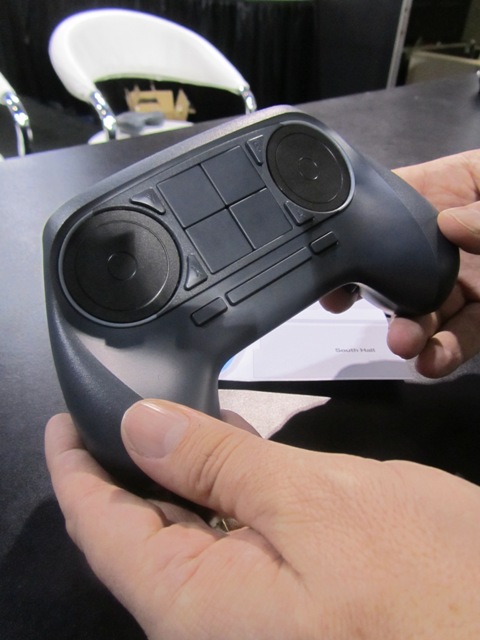 Steam Box Controller Hands On CES 2014 - Skewed 'n Reviewed