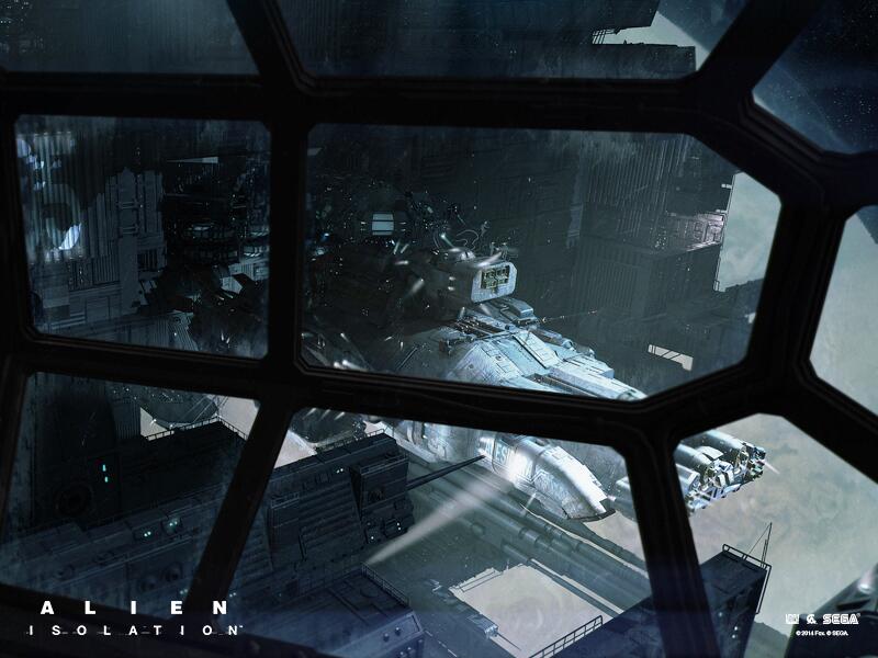 Alien Isolation New Concept Art - Skewed 'n Reviewed