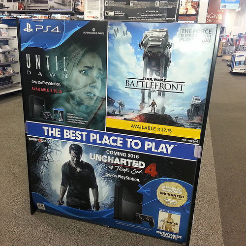 Best Buy Rolls Out New PlayStation 4 Promo Ads In Stores - Skewed 'n ...
