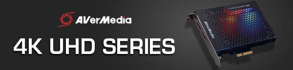 AVerMedia Unveils New Live Gamer 4K UHD Line of 4K Game Capture Cards ...