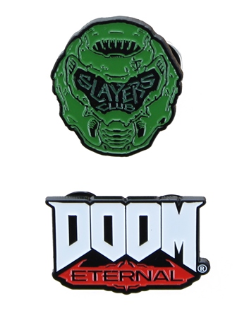TOYNK Reveals DOOM Eternal Quakecon Pin Set - Skewed 'n Reviewed