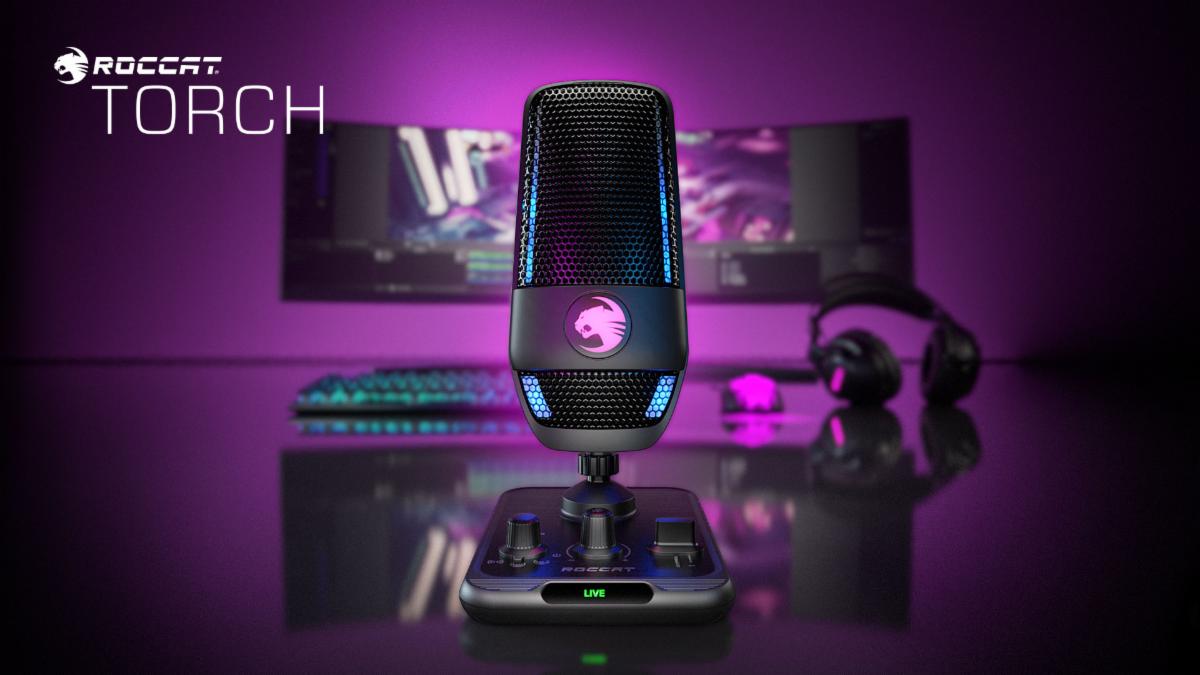 Roccat Reveals The Torch Studio Grade Microphone - Skewed 'n Reviewed