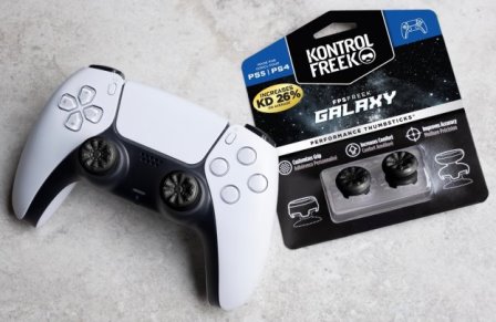 KontrolFreek Reveals New Black Galaxy Thumbsticks - Skewed 'n Reviewed