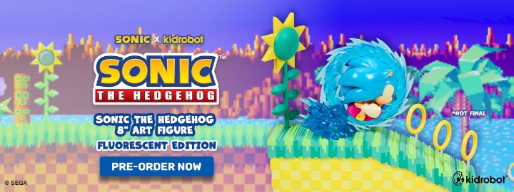 Kid Robot Reveals Fluorescent Sonic Figure - Skewed 'n Reviewed