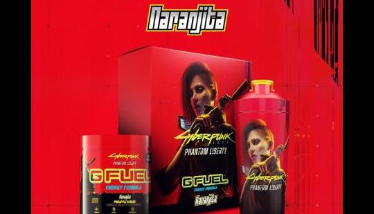 G FUEL Reveals Cyberpunk 2077 Liberty Phantom Drink - Skewed 'n Reviewed