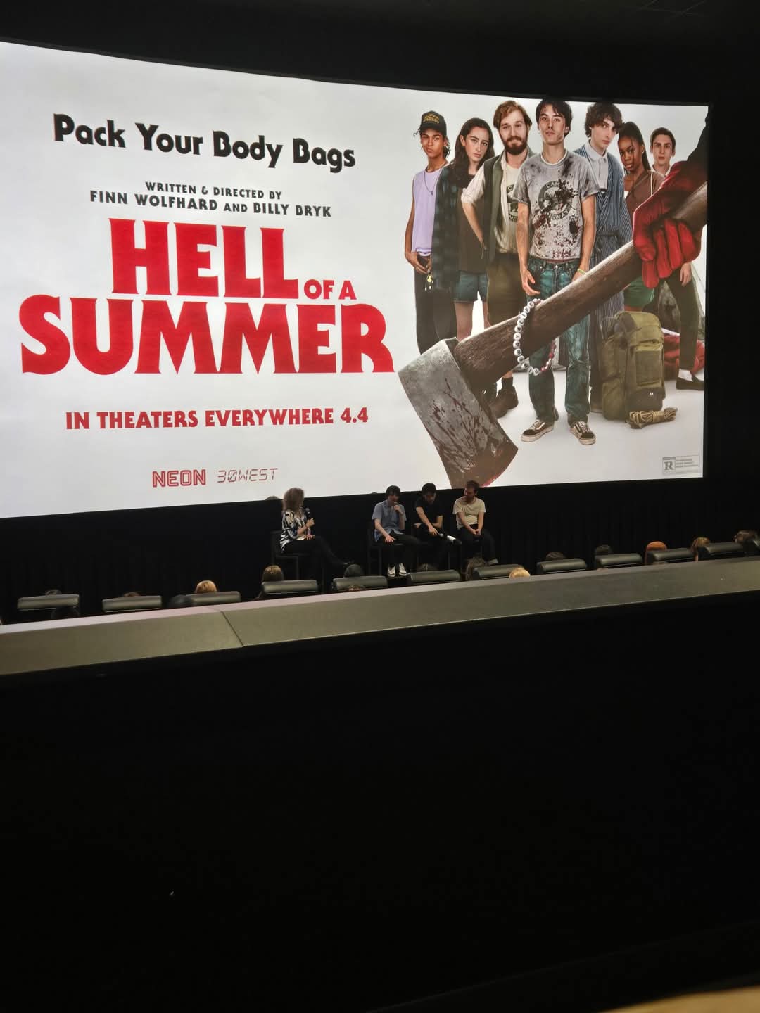 Finn Wolfhard, Billy Byrk, and Fred Hechinger Images From Hell Of A ...